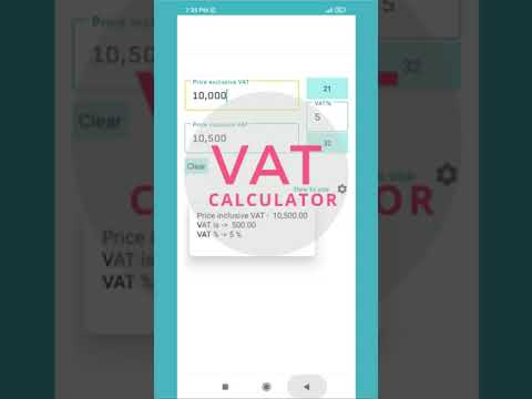 VAT Calc: Add, Remove, Reverse for Android - Free App Download