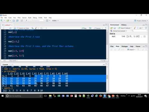 R Learning – Tutorial 6 – Matrix Indexing and Slicing – Hutsons-hacks