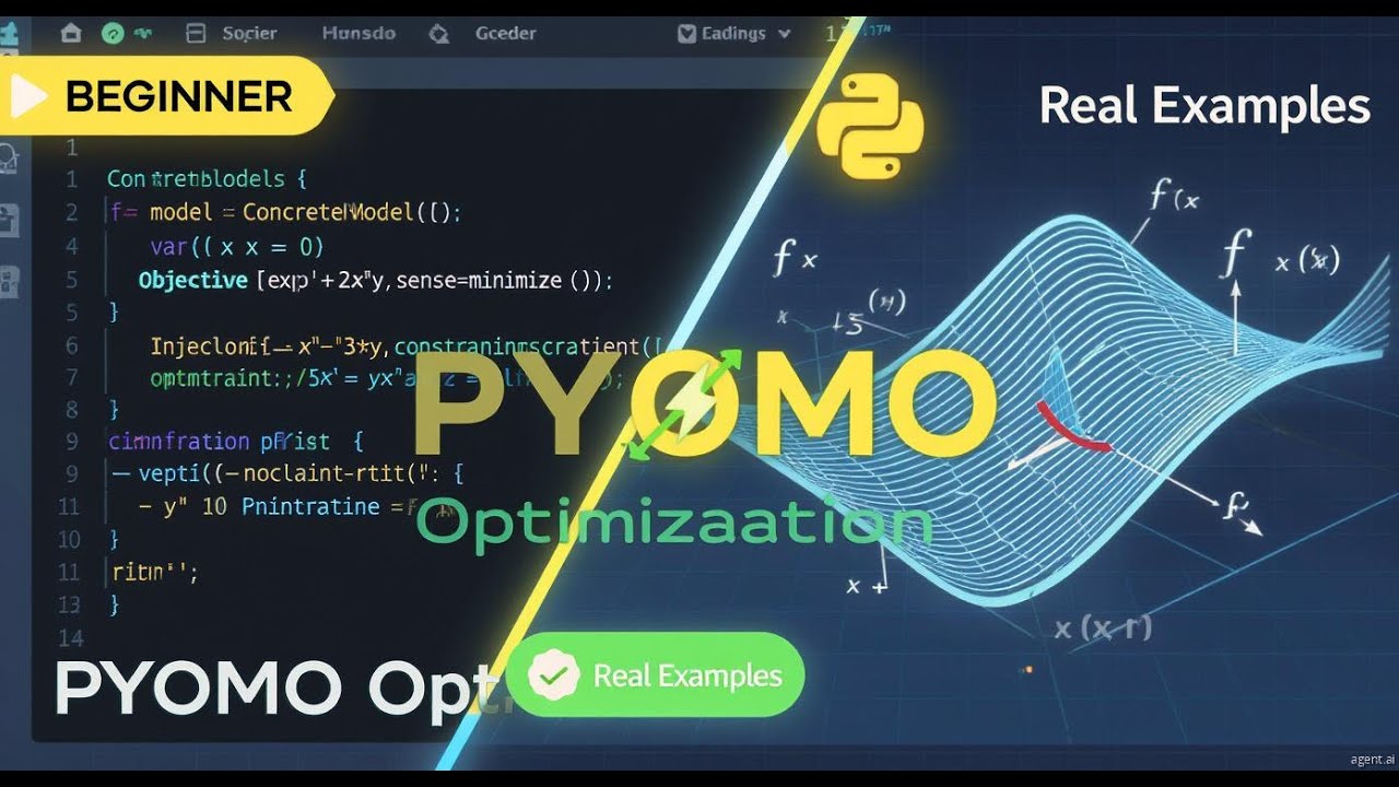 Pyomo Tutorial for Beginners | Python Optimization with Real Examples