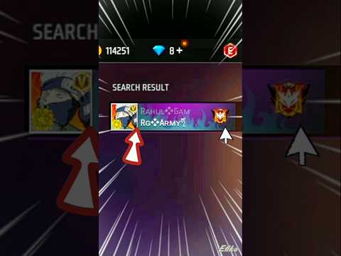 Rahul gaming ka id#freefire #shorts #youtubeshorts