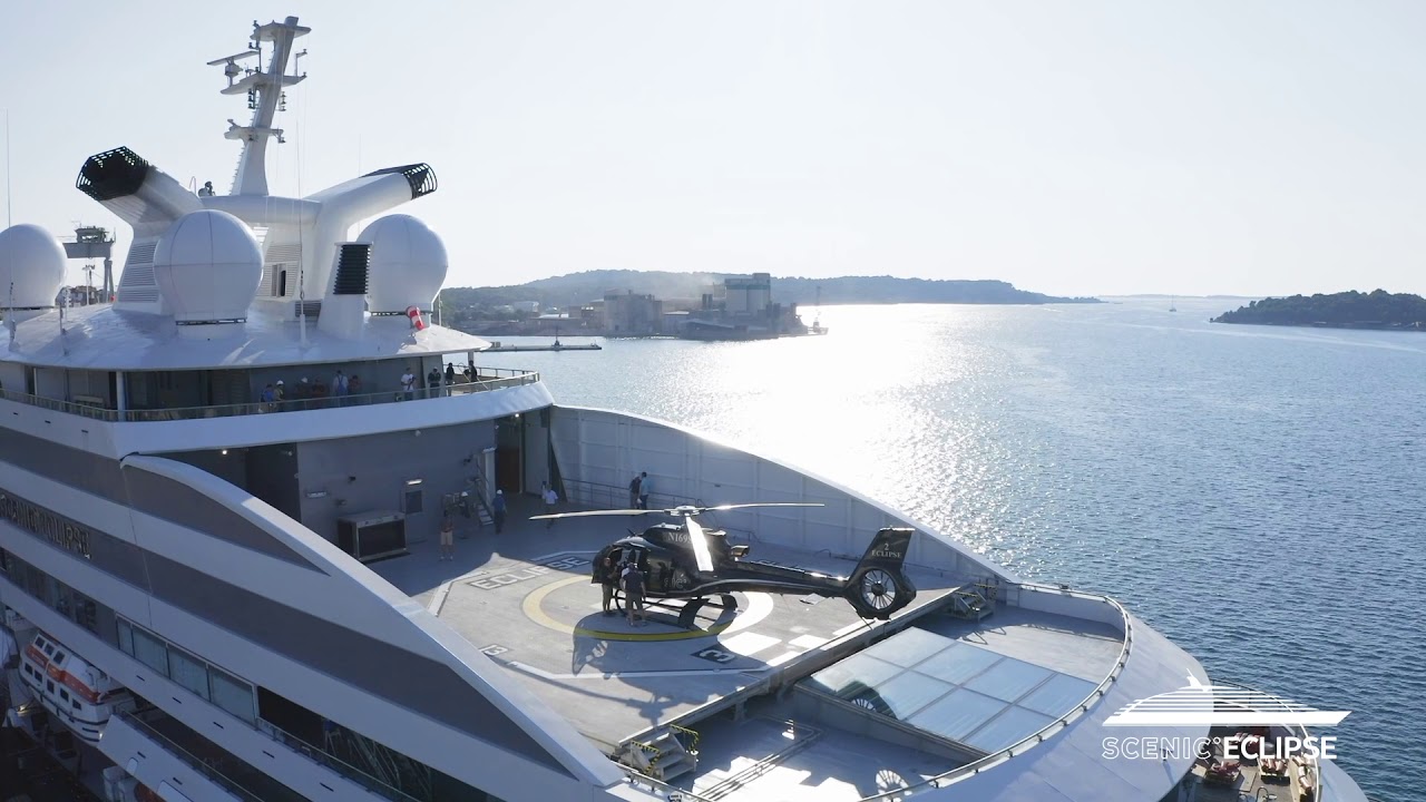 Scenic Eclipse - Helicopter Trial