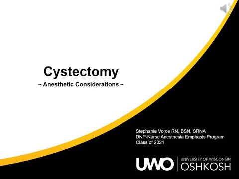 Cystectomy
