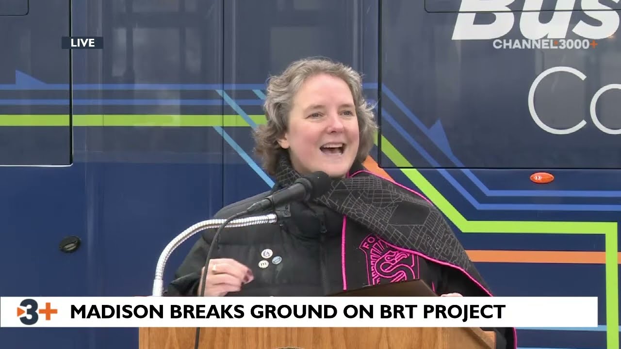 #LIVE: Madison breaks ground on Bus Rapid Transit project