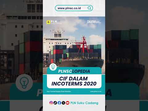 CIF Incoterms 2020 PLN Suku Cadang