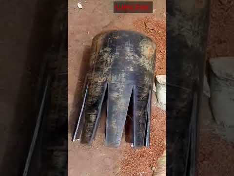 Reducer Cone making for #tubewell Construction. amazing #skills #tubewelltalk _talk #shorts
