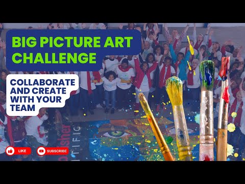 Big Picture Art Challenge Team Build - Create and Collaborate