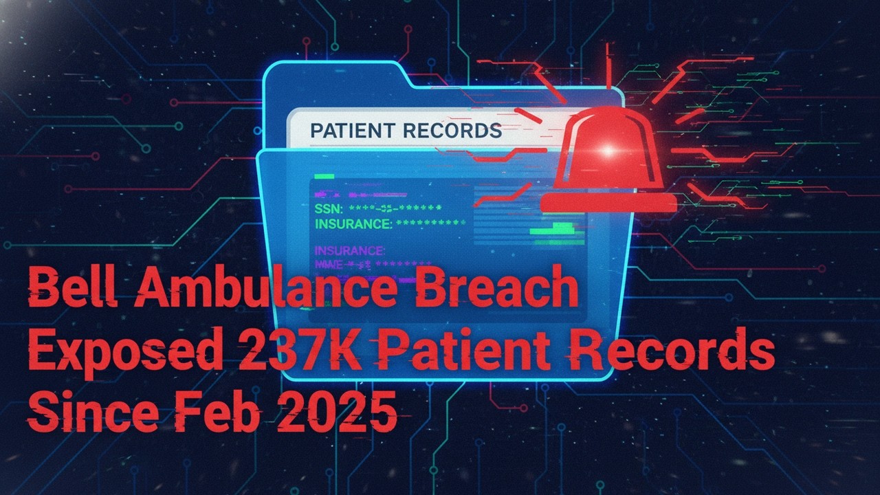 Debugging Life | Ep. 122 - Bell Ambulance Breach Exposed 237K Patient Records Since Feb 2025