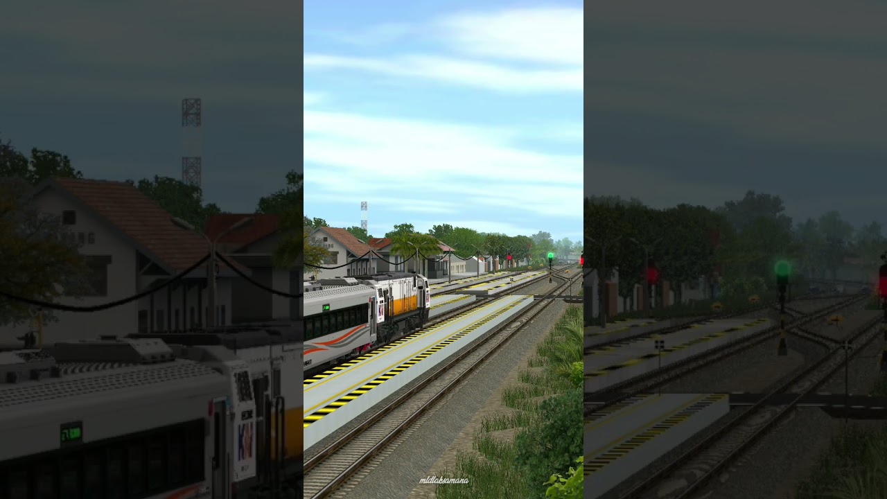 KA ARGO PARAHYANGAN Ngebut melewati Stasiun Lemah Abang | Trainz Simulator Android Indonesia