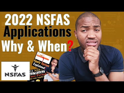 2022 NSFAS Applications | Why are they not open // When are they opening?