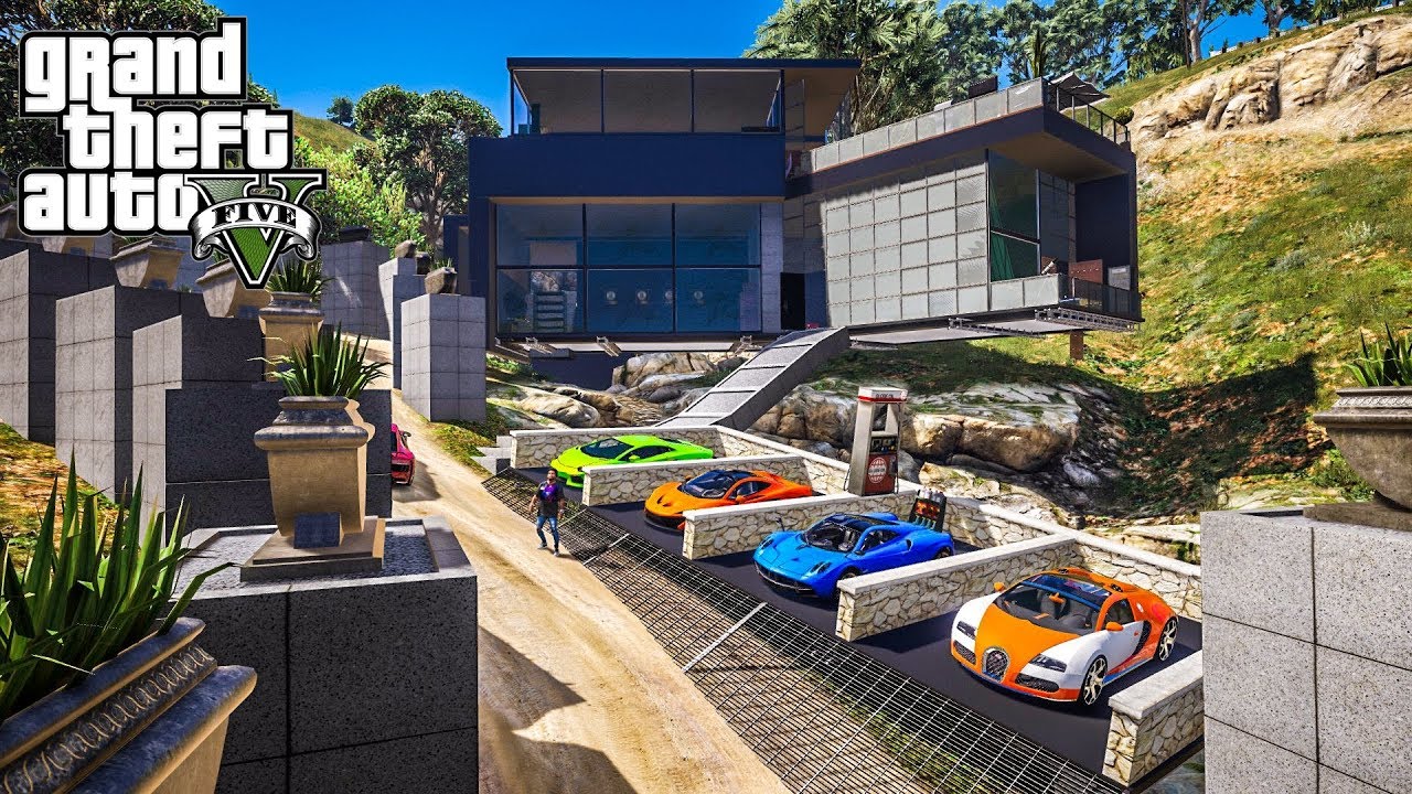 Millionaire Waterfall Mansion 1.2 - GTA 5