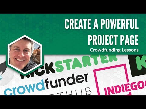 Kickstarter Lesson #39: Anatomy of a Great Kickstarter Project Page ...