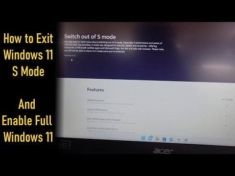How to Exit Windows 11 S Mode and turn on Full Windows 11