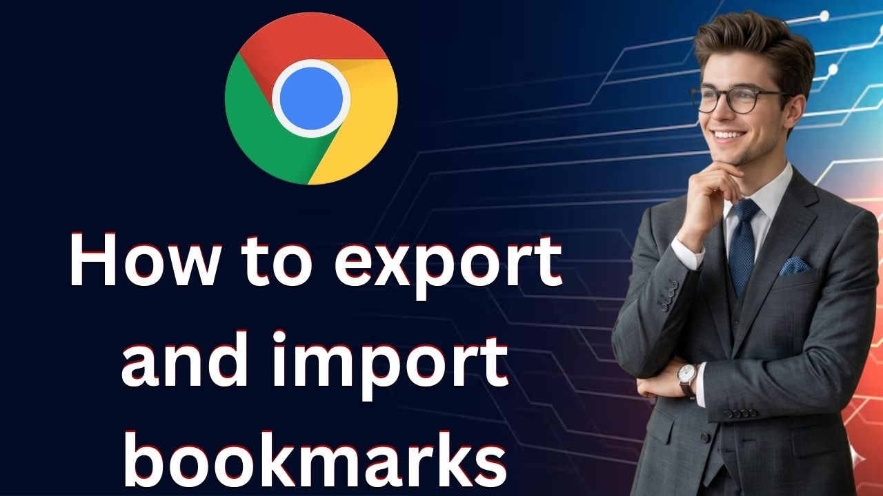 How to export and import bookmarks in google chrome (Latest Update)