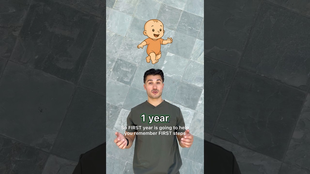 Easy Trick for Childhood Milestones 👶👦#medstudent #medschool #usmle #usmlestep1 #usmlestep2