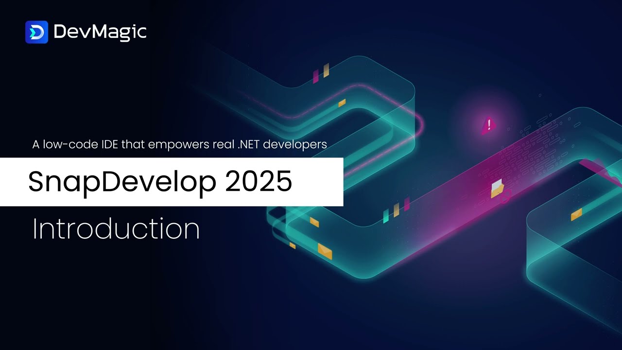 Build Cloud-Native Apps Faster with SnapDevelop: Low-Code IDE for .NET Developers