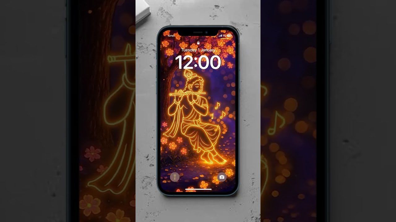 Lord Krishna’s Animated Live Wallpaper for Android and iOS