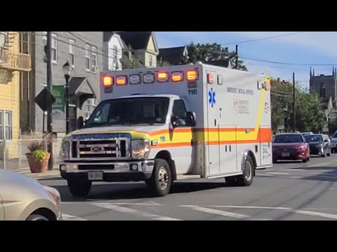 UMDNJ EMS UNIT RESPONDING NORTH NEWARK 8-20-20