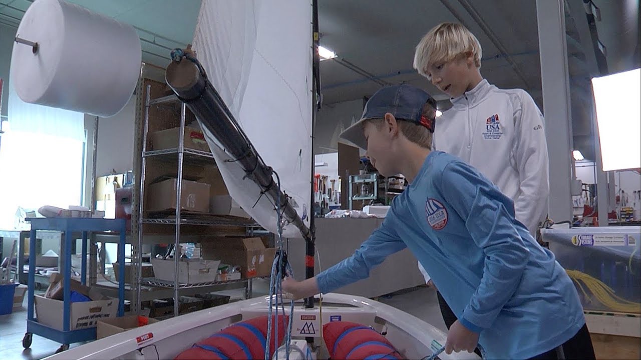 Harken Blockheads | Rigging a Quick-Release Opti Mainsheet