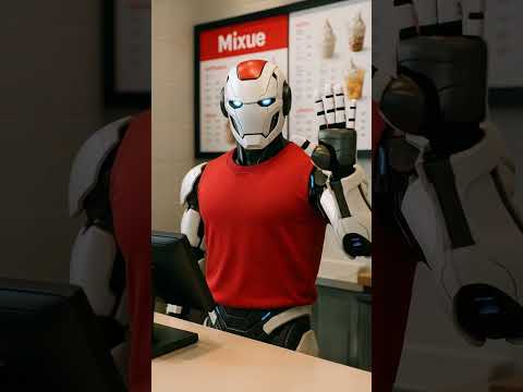 Say Hi to AI Robot Mixue Ready to Serve You