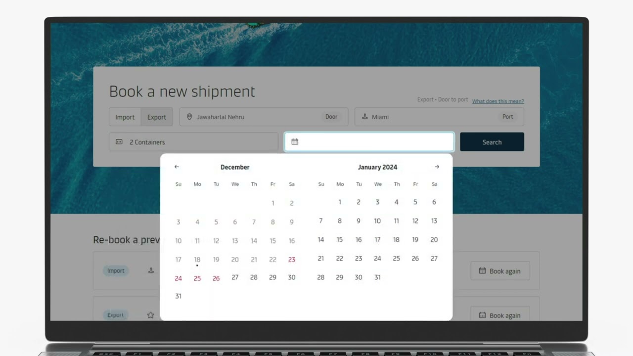 How to make your first booking
