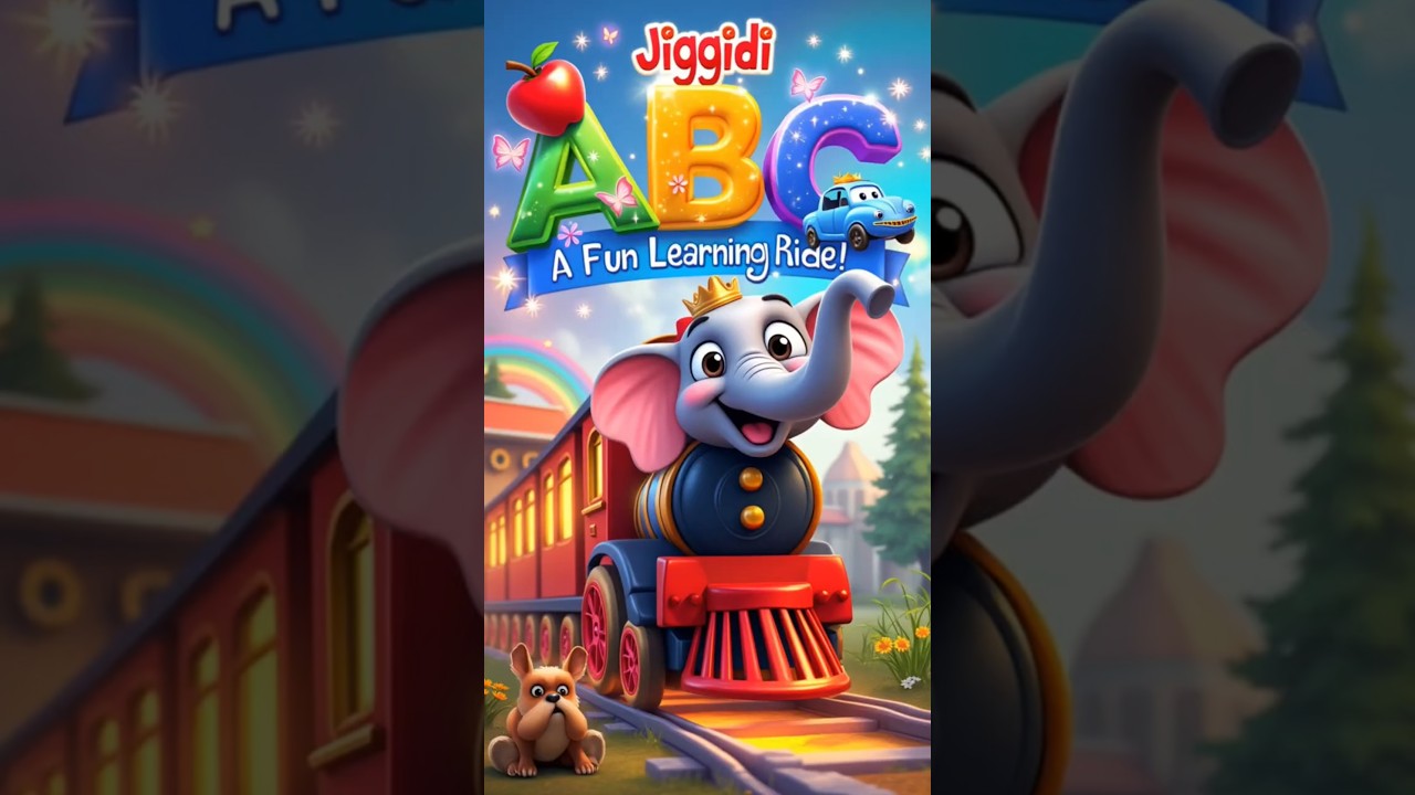 ABC Adventure on the Magical Train | Learn Letters with Fun #kidslearning #abcsongs #preschool