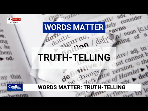 Oxford English Dictionary’s definition of ‘truth-telling’ is ‘quite misleading’