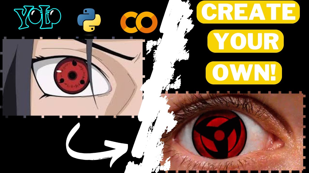 Create Your Own Sharingan Eyes with AI | YOLO v8 Tutorial | Simplify AI