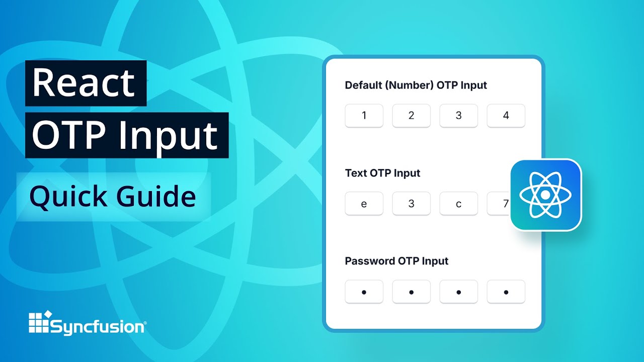 React OTP Input: The Ultimate Feature Walkthrough