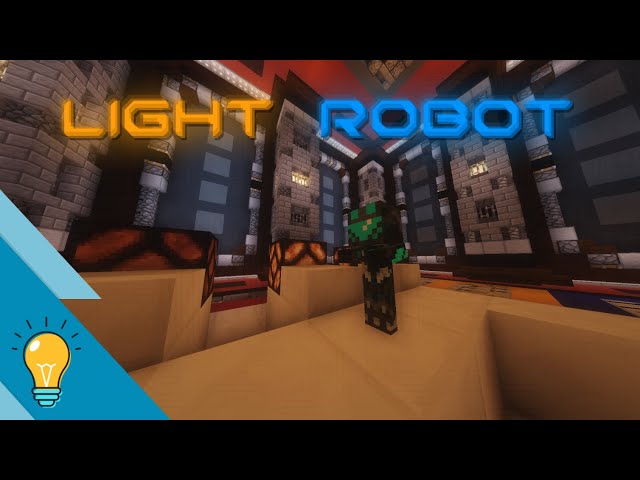 Light Robot Minecraft Map