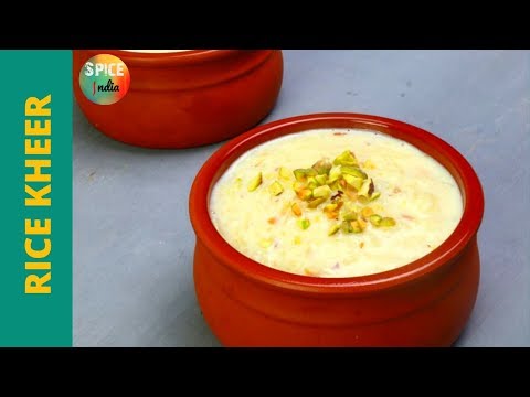 Rice kheer/Indian rice pudding
