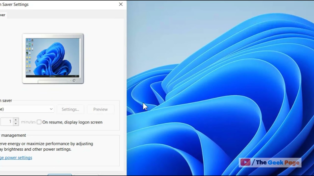 How to Set Screensaver in Windows 11
