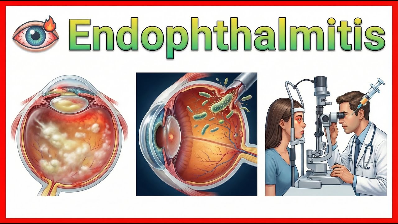 Endophthalmitis Explained Conceptually 👁️ Ophthalmology | Dr G Bhanu Prakash