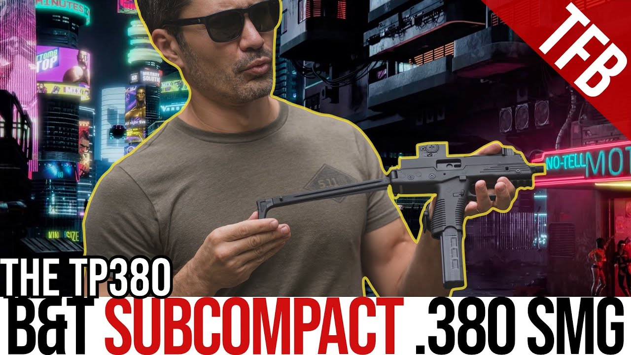 NEW Pocket-size Cyberpunk SMG: The B&T TP380