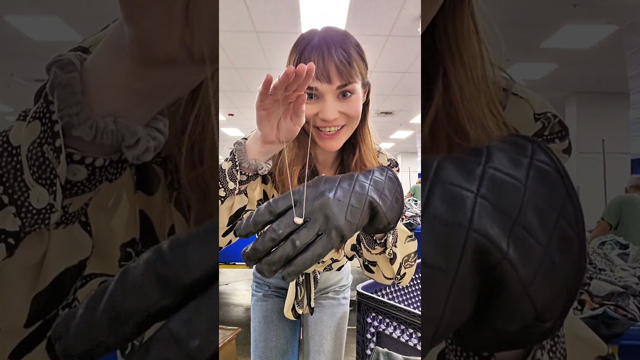 I unearthed a TIFFANY & CO sterling necklace at the bins today! #thrifting #reseller #goodwillbins