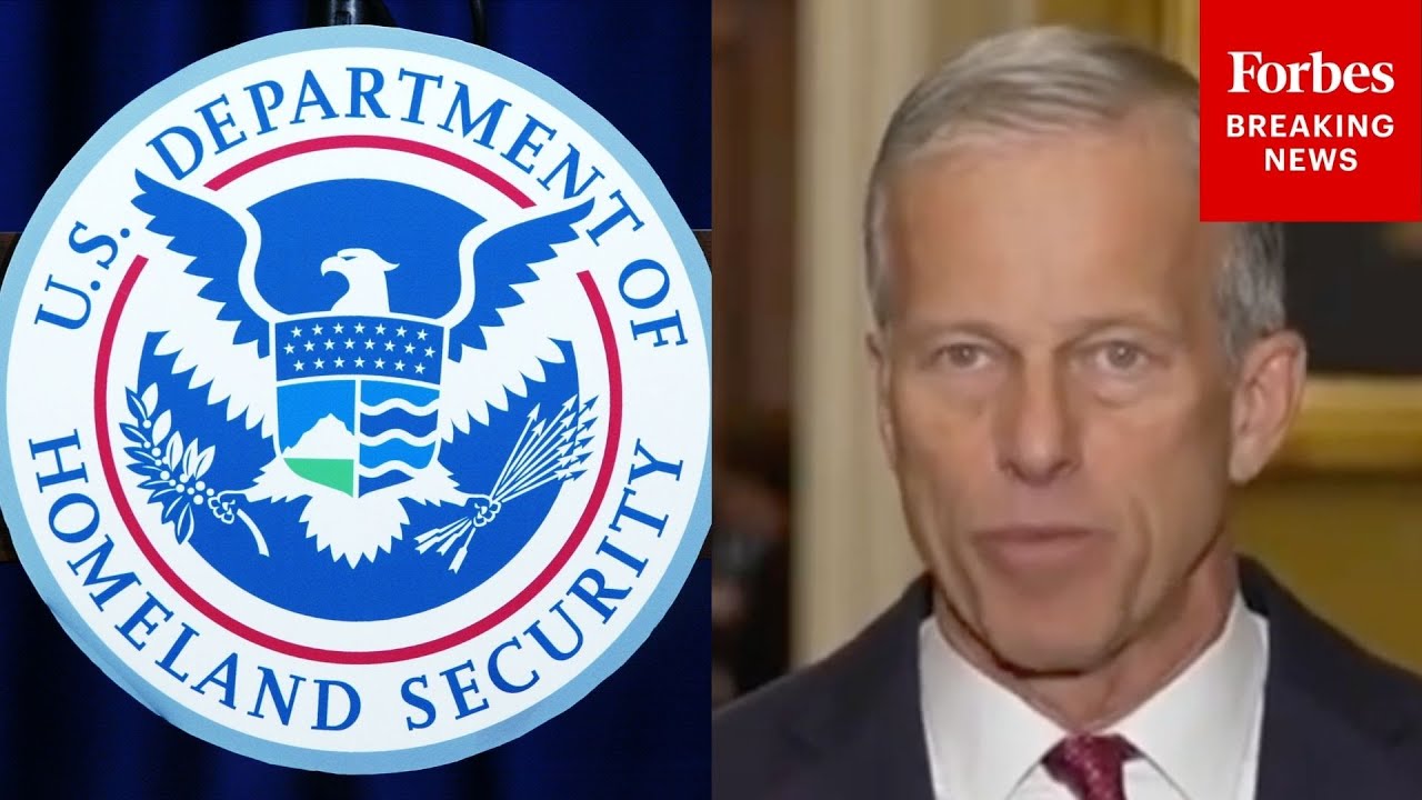 John Thune Warns That If The Senate Alters DHS Funding, There Will Be 'Another Steep Hill To Climb'