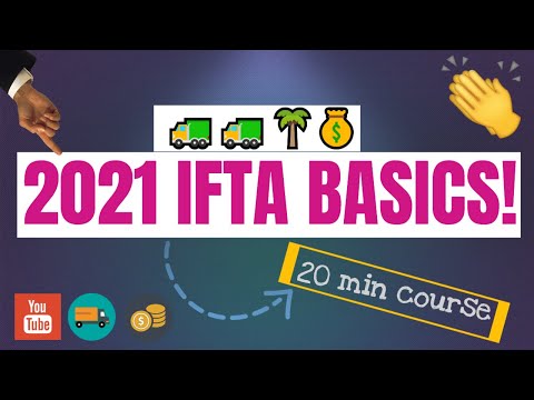 ????2021 IFTA ???? Learn How To Calculate IFTA in a 20 min course!