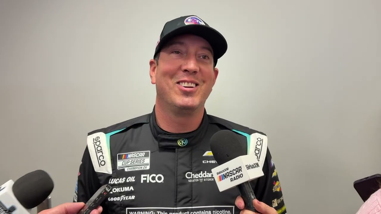 Kyle Busch fires back at Denny Hamlin, responds to Riley Herbst incident (Full Interview)