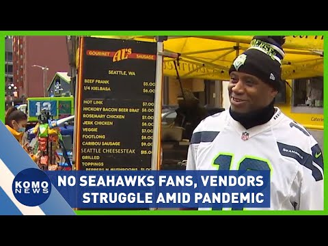 No Seahawks fans has vendors struggling amid pandemic