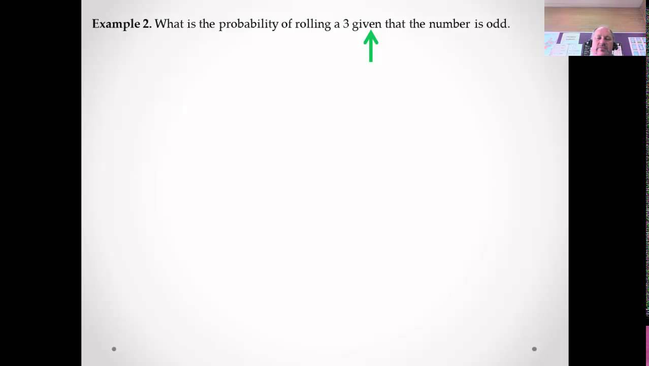 Probability lesson 4 Conditional Probability