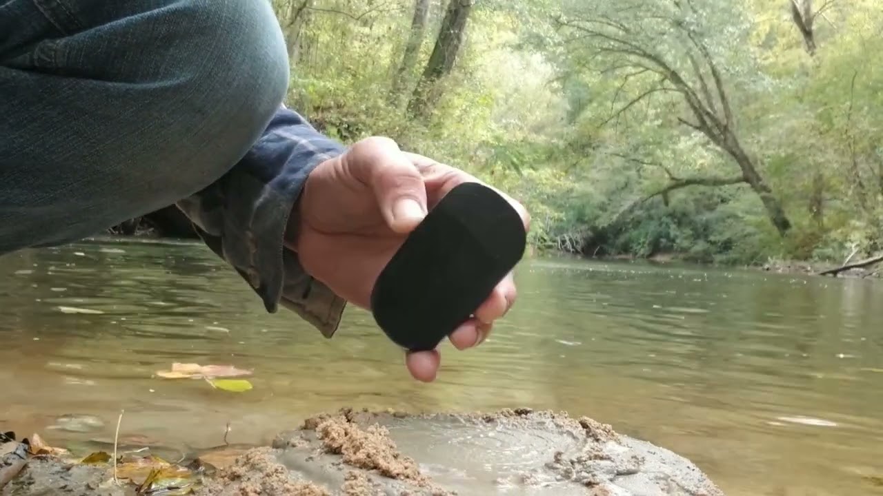 Grinding a stone tool (Adze, Celt, Axe)
