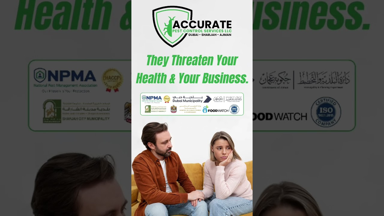 Pests Don’t Knock in Dubai! How We STOP Invasions (Fast!) #AccuratePestControlServicesLLCDubai #uae