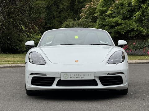2017 White Porsche 718 Boxster S 2.5T Convertible Petrol PDK | Surrey Hills Motor Company