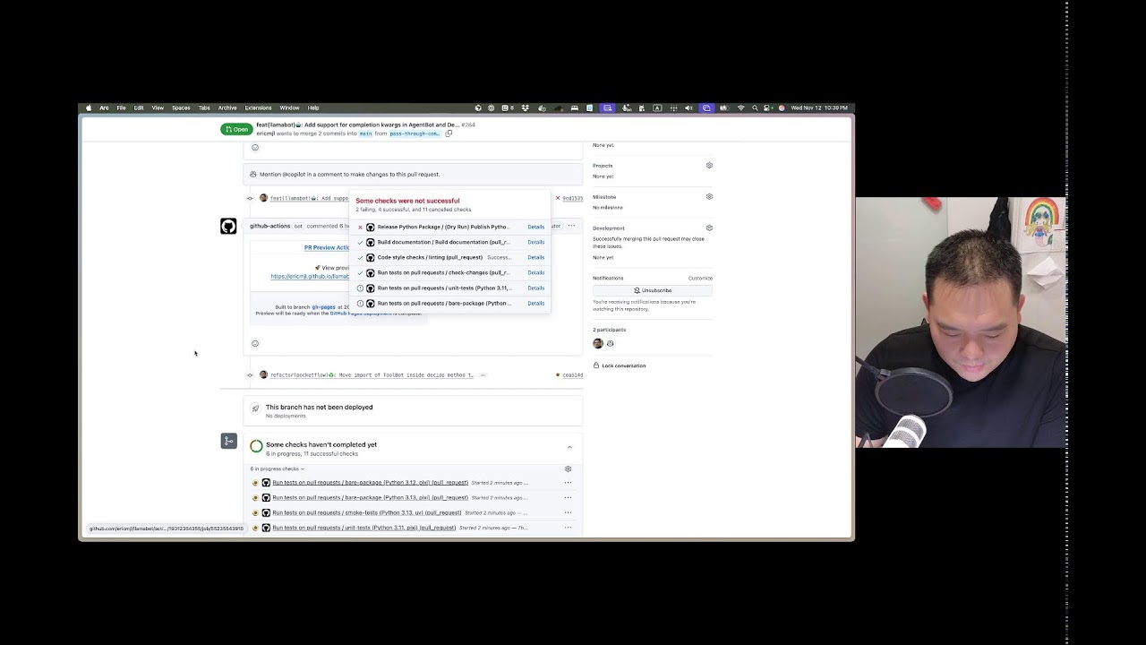 Live stream work with me: debug github actions using an MCP server