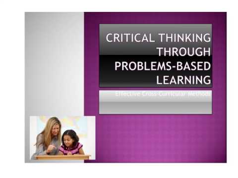 Pros & Cons of Problems-based Learning