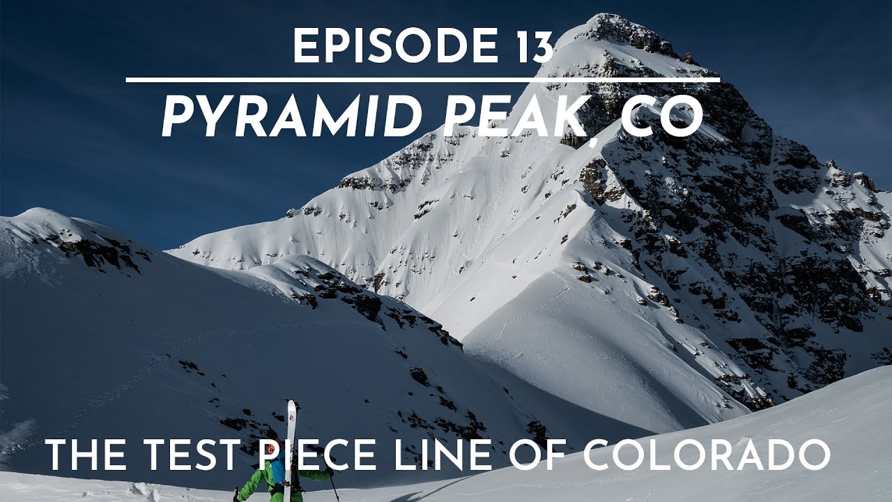 The FIFTY - Line 11/50 - Pyramid Peak, CO - The Scariest line in Colorado