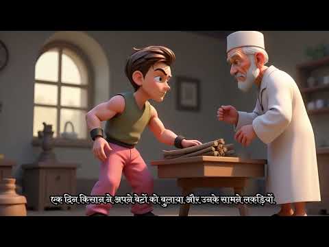 A farmer and his four sons | kahani | Moral Story| Hindi Kahani |