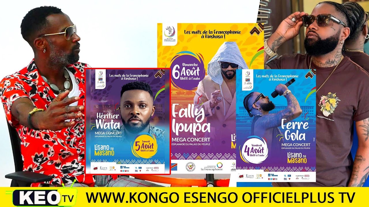 FRANCOPHONIE_12 YA ZAKARI: YAMPAKA APESI MESSAGE PONA HERITIER WATA/ FERRE GOLA/ NA FALLY IPUPA