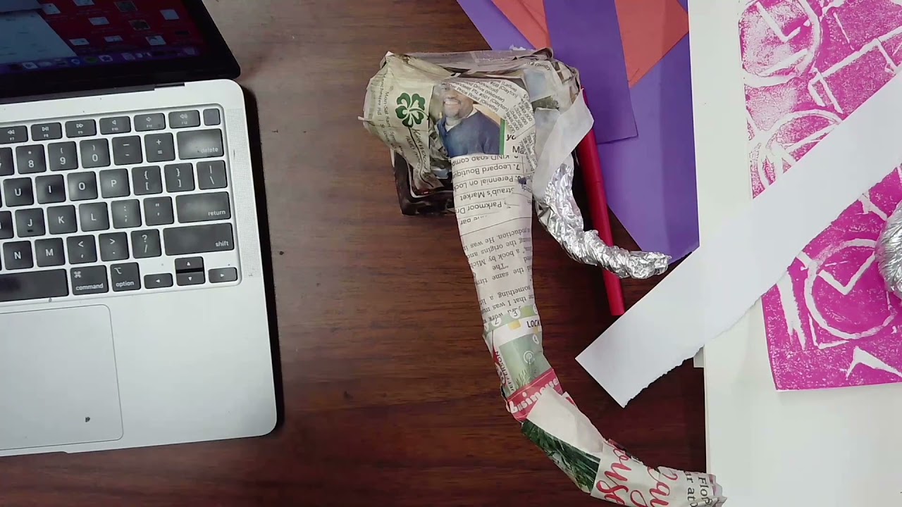 Papier Mache Animal Relief