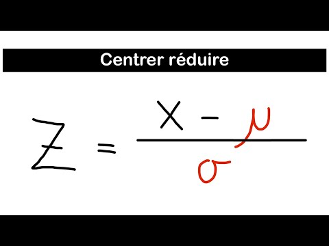 C’est quoi centrer réduire ? | Statistiques (ep. 12)