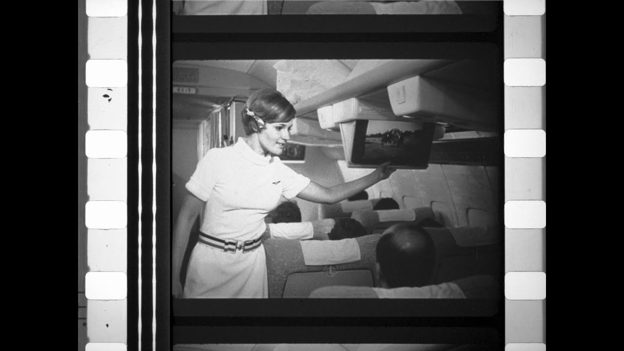 American Airlines Astro-Color ad (1968) 35mm film
